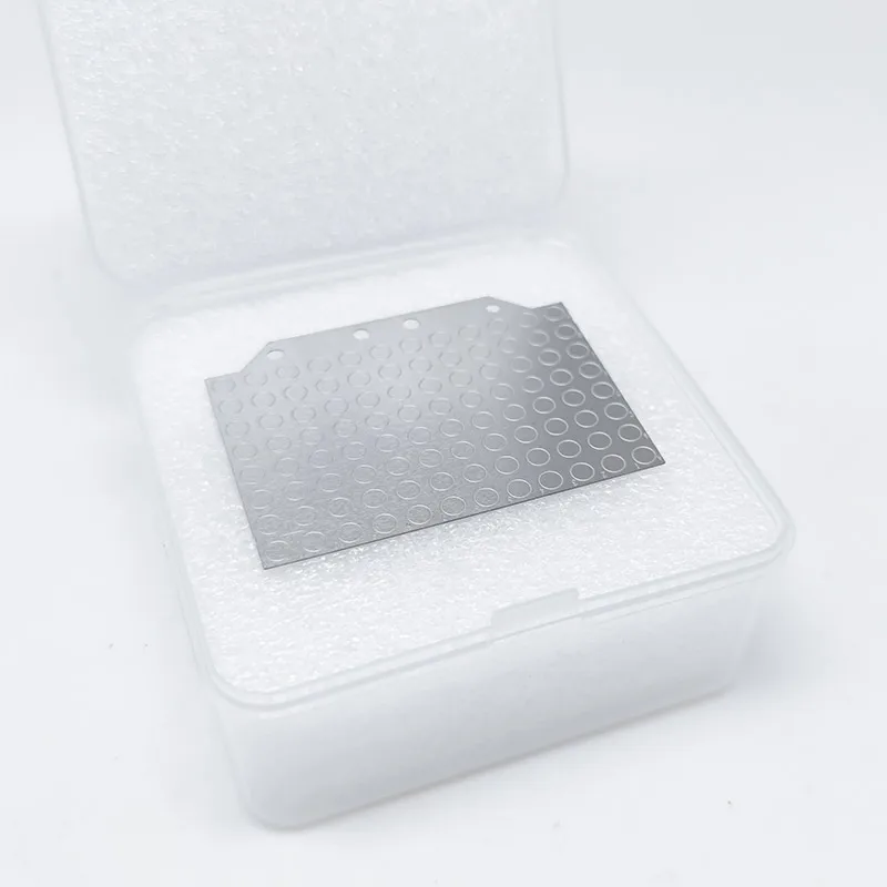 Light Microscope Images/target Plate Used For Detection And Mass ...