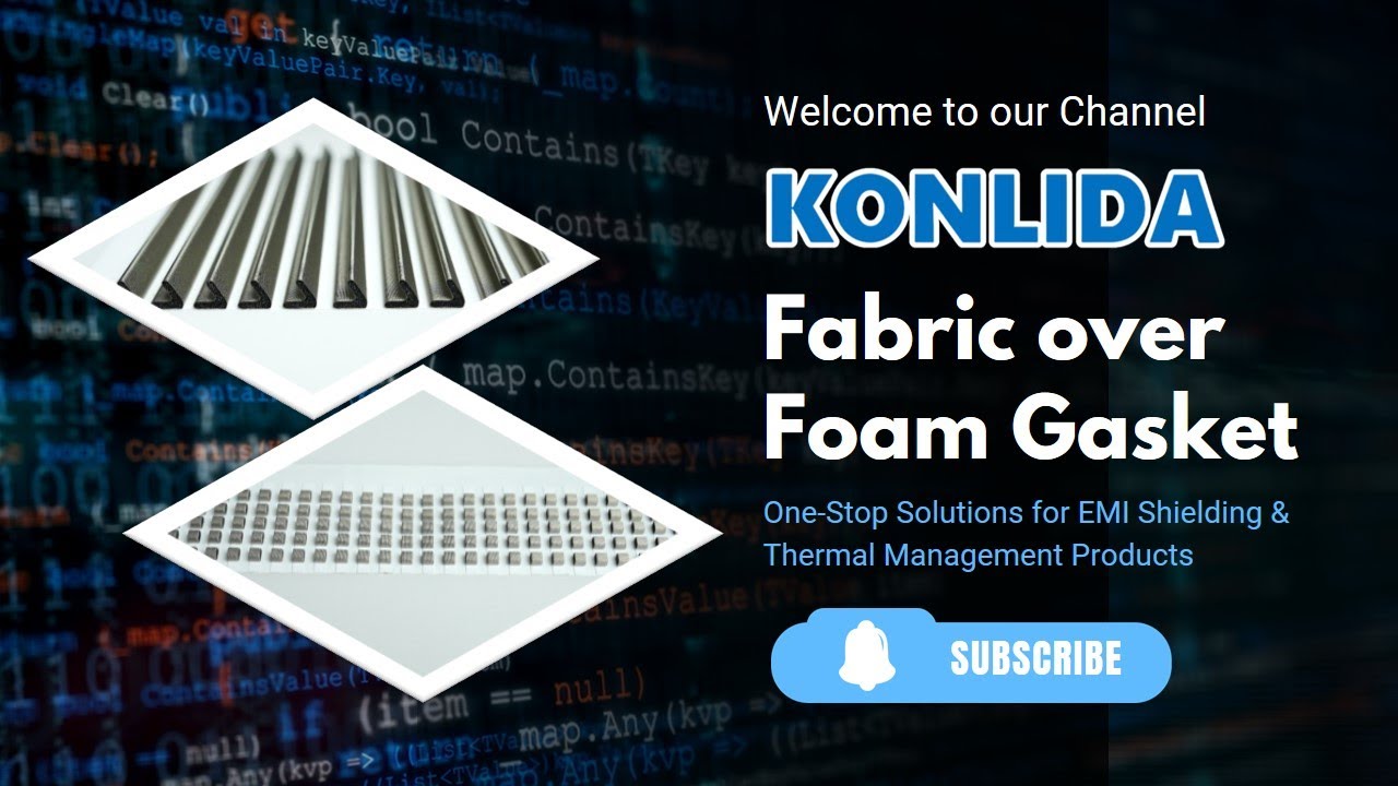 Conductive Foam for EMI shielding Gaskets-Konlida